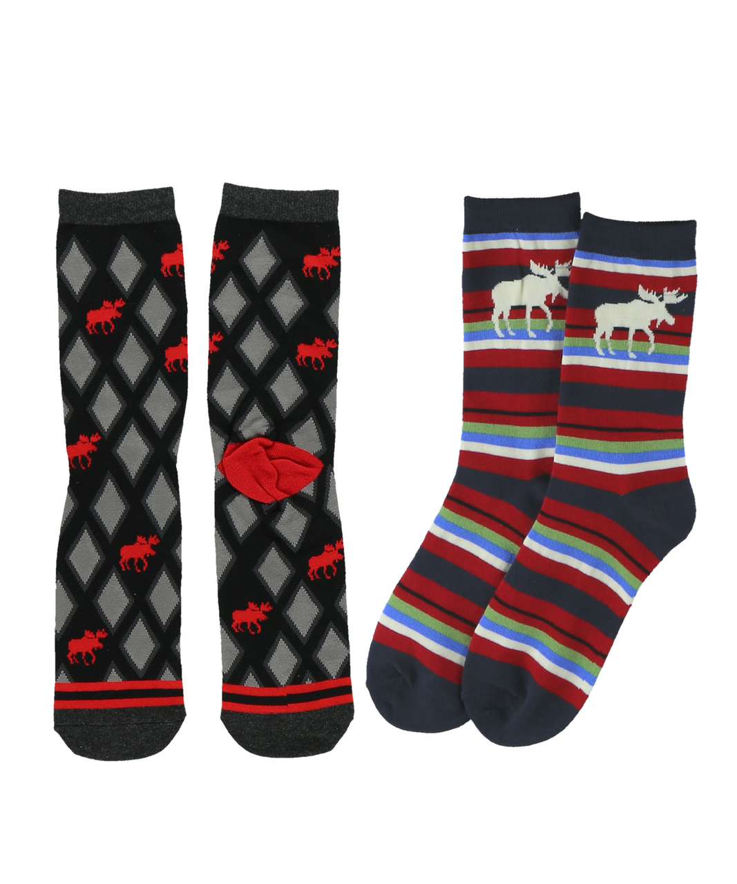 Classy Moose Sock 2 Pack