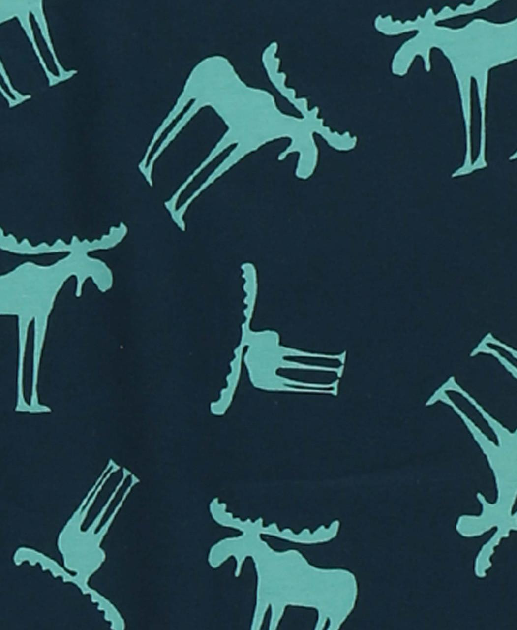 Funky Moose Women's Button Down Pajama Set