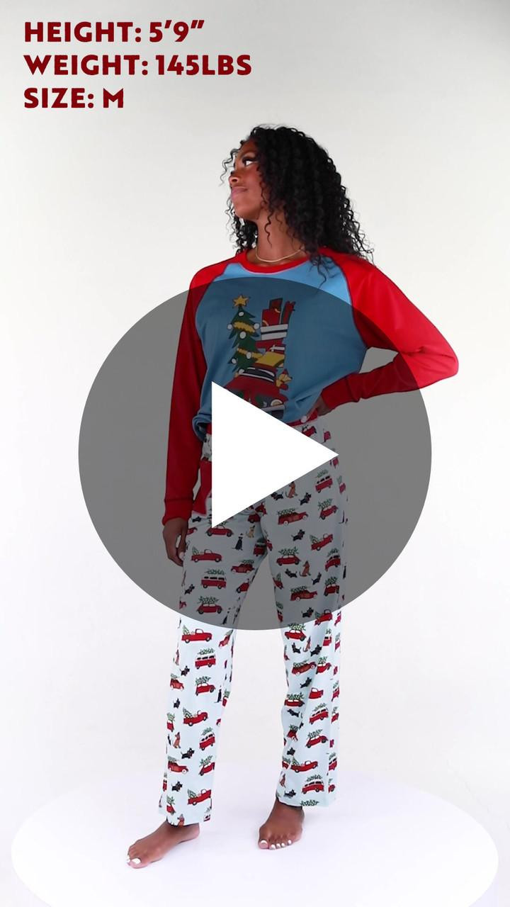 Christmas Cars Women's Regular Fit PJ Pant