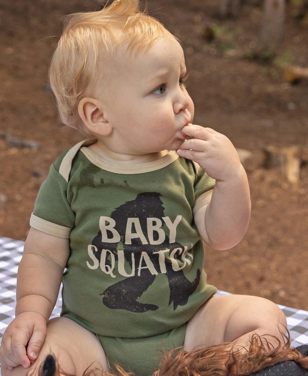 Baby Squatch Infant Onesie Creeper