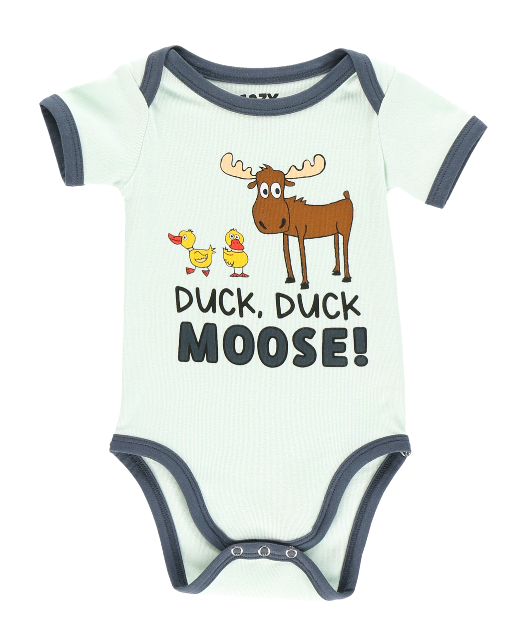 Duck Duck Moose Blue Infant Onesie Creeper