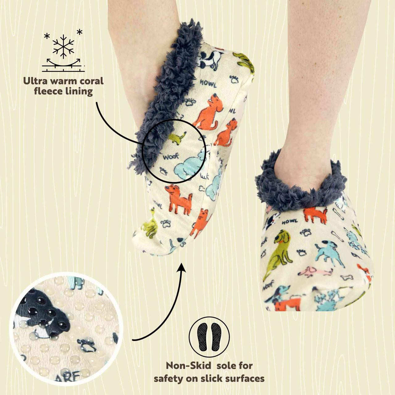 Ruff Night Mulitcolor Fuzzy Feet