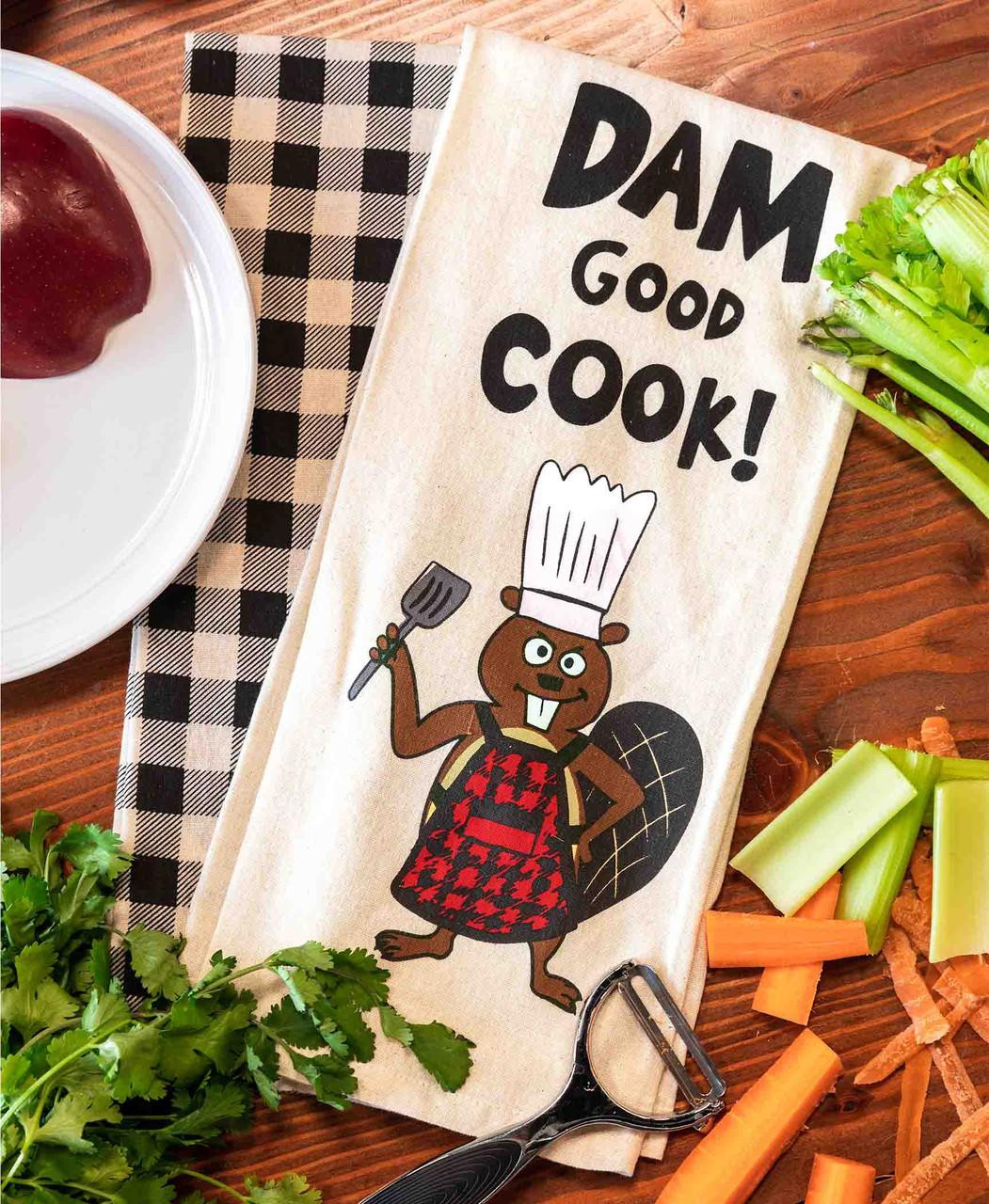 Dam Good Cook Tea Towel Two Pack