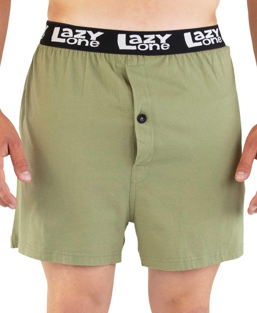 Going Commando Men's Funny Bear Boxer