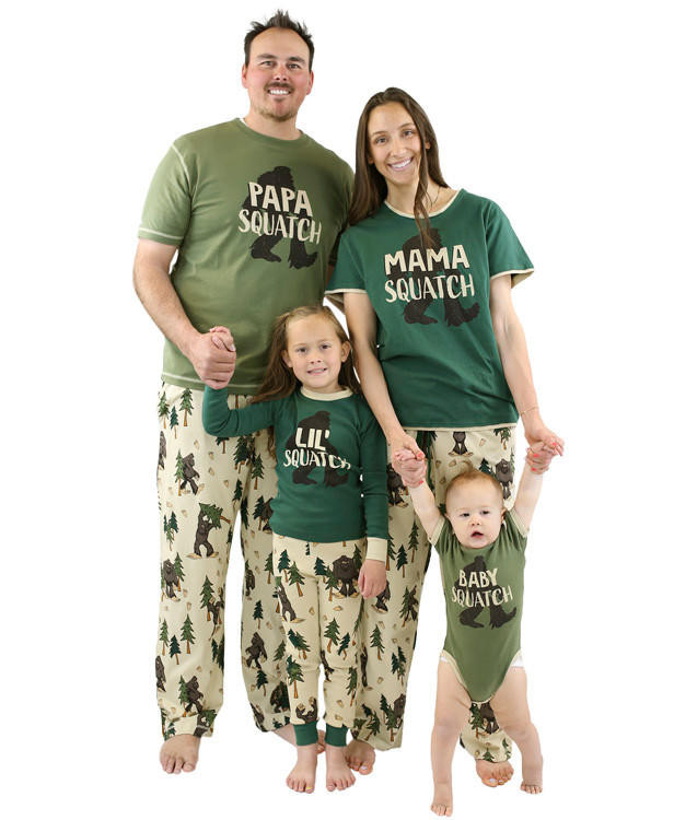 I Believe Squatch Men's PJ Set