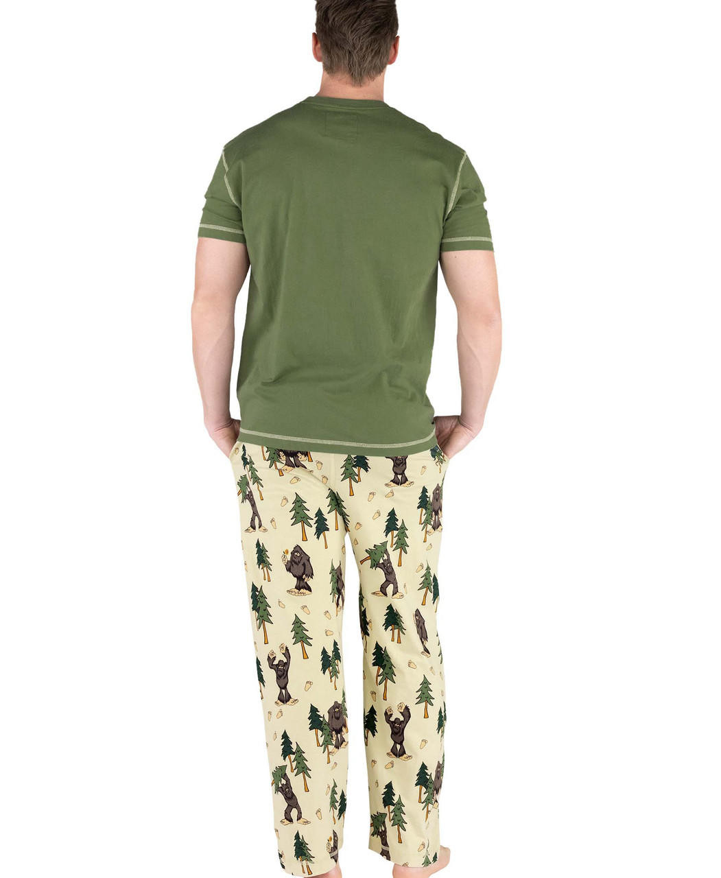 I Believe Squatch Men's PJ Set