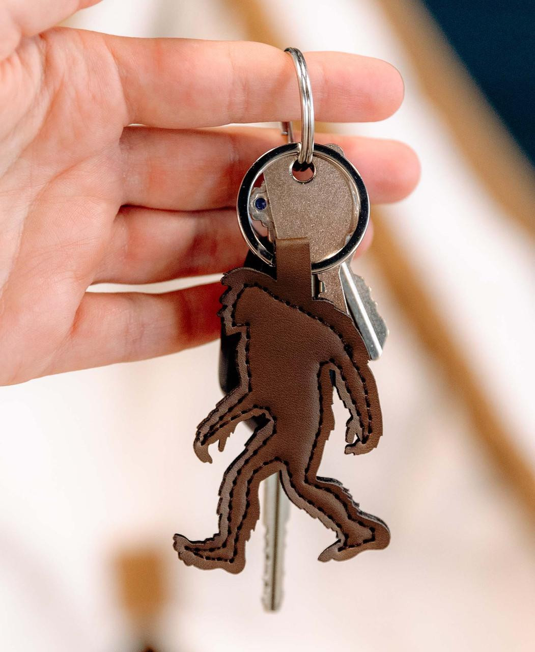 Bigfoot Vinyl Keychain