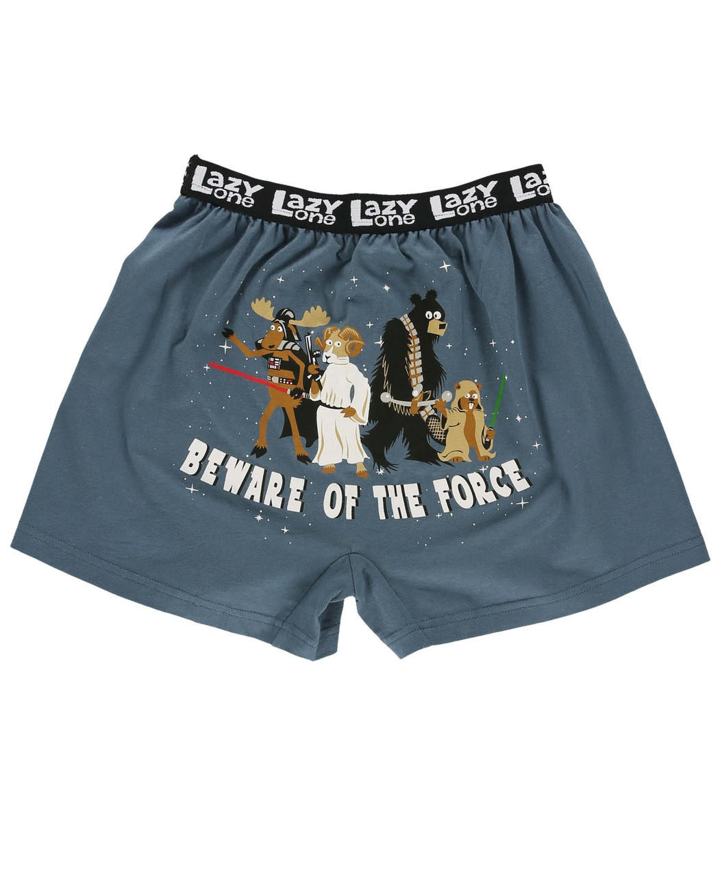 Beware of The Force Blue Kid Boxer | LazyOne