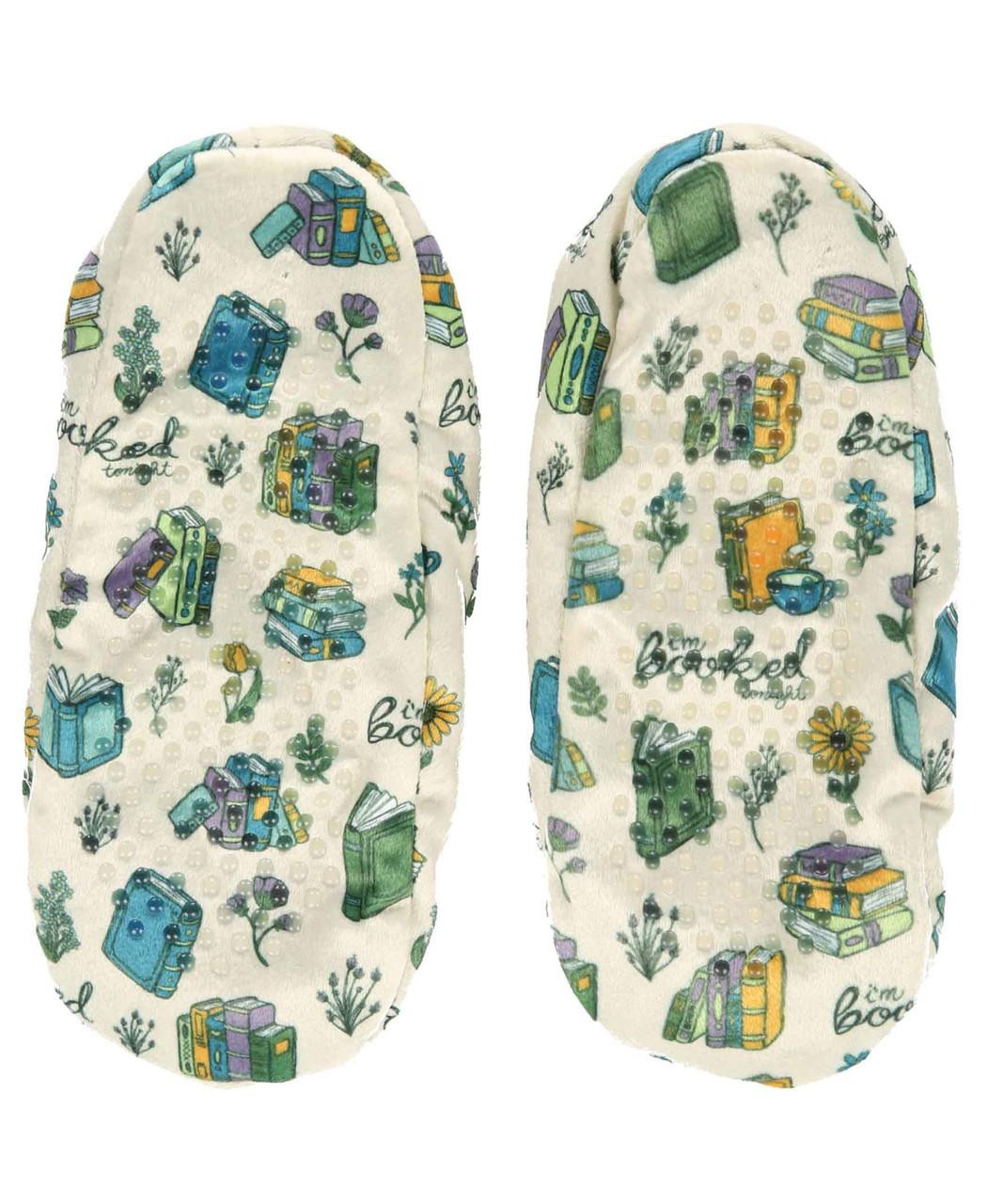 Booked Fuzzy Feet Slipper