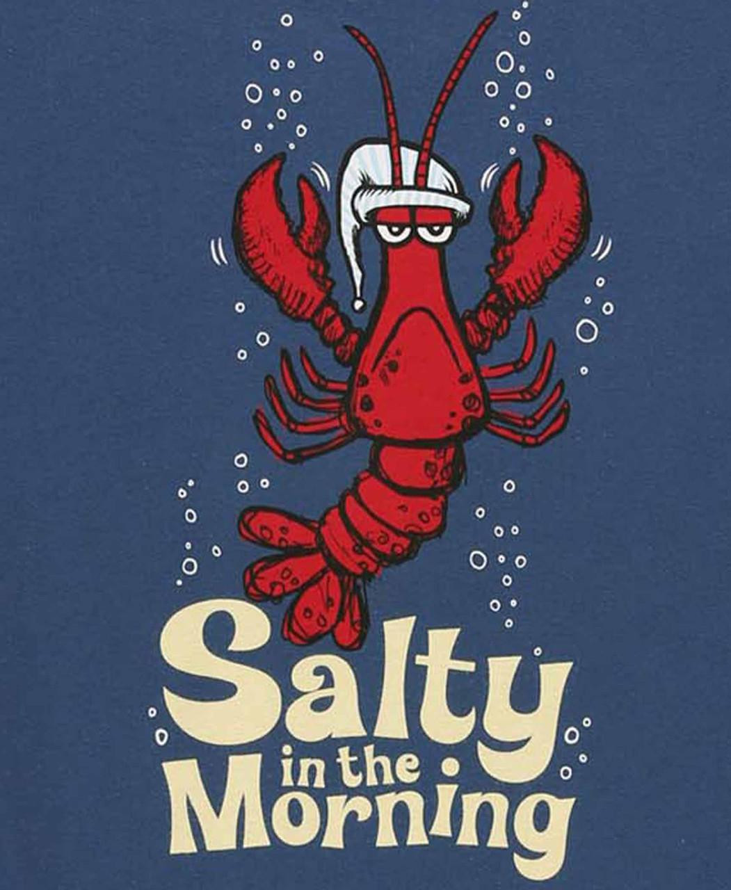 Salty in the Morning Lobster Women's Regular Fit PJ Set
