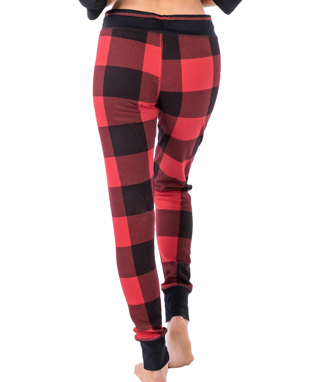 Red Plaid Women's Legging