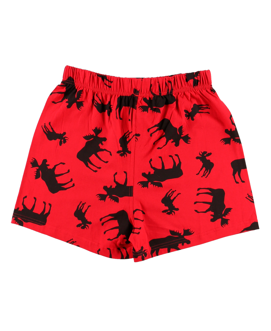Red Classic Moose Boxer