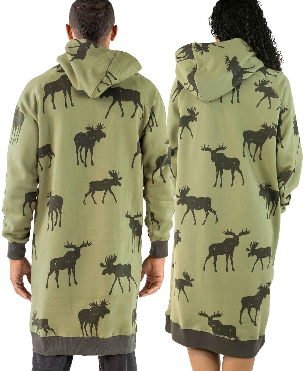 Mountain Made Moose Sleep Hoodie