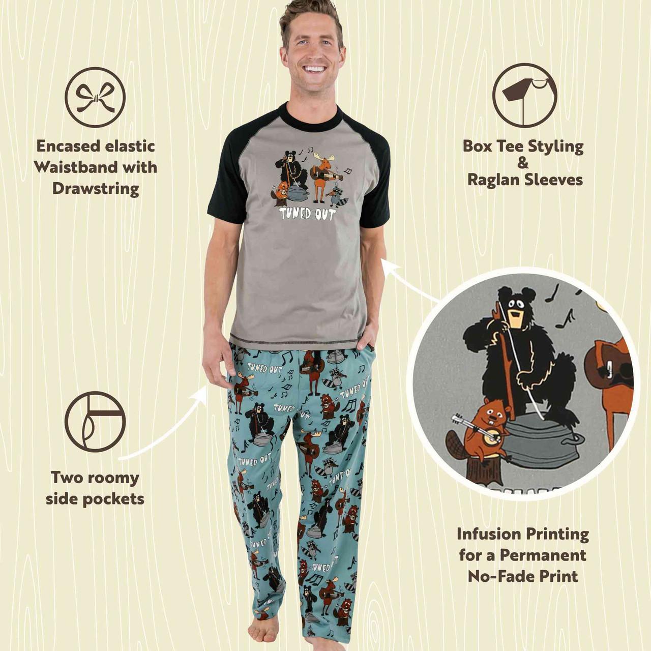 Tuned Out Men's PJ Set