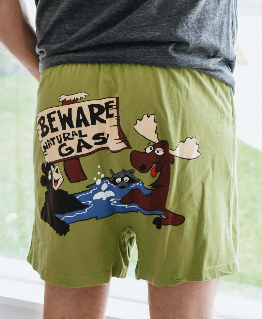 Beware of Natural Gas Boxer | LazyOne