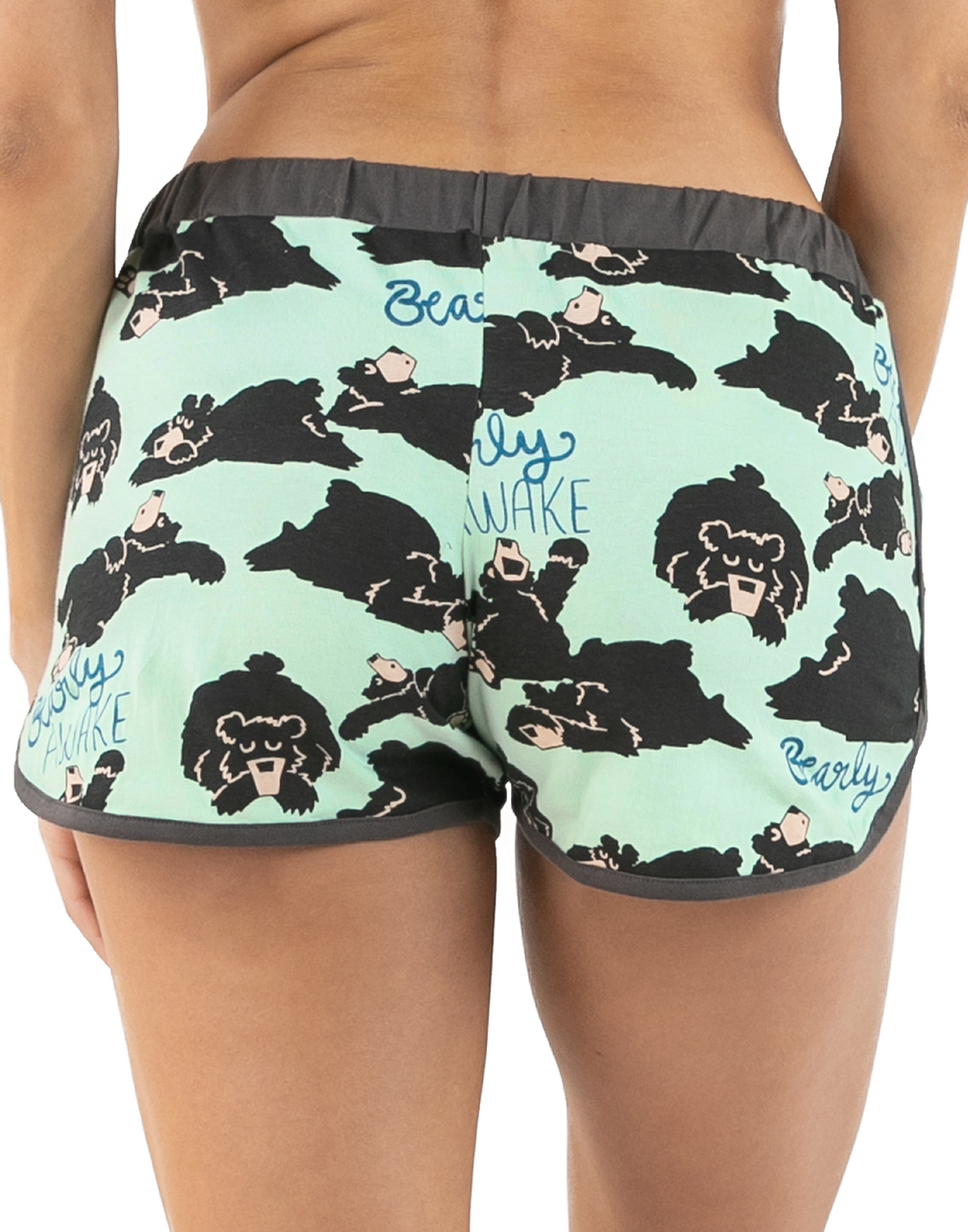 Bearly Awake Grey Women's Shorts