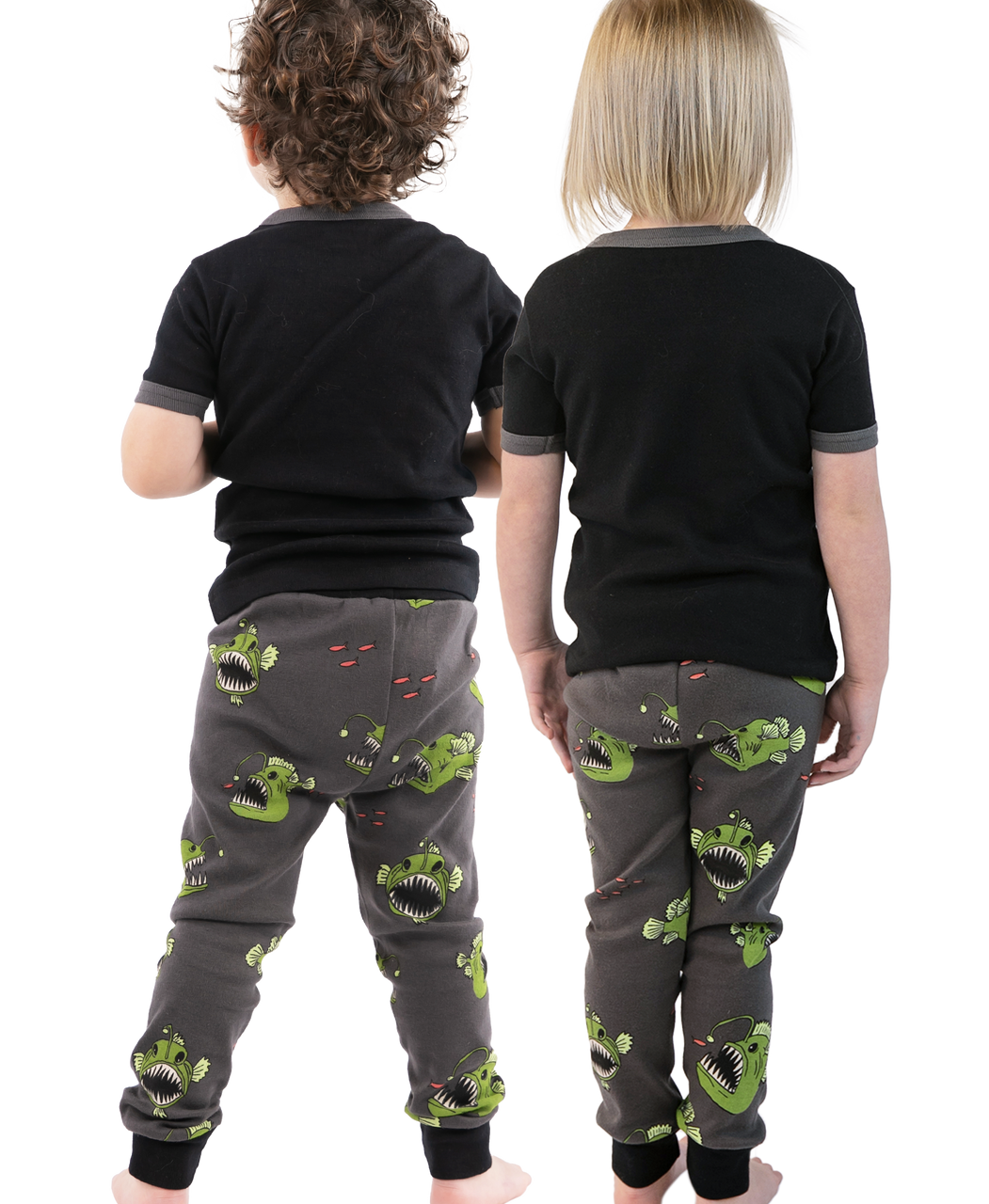 Angler Fish Kid's Short Sleeve PJ's