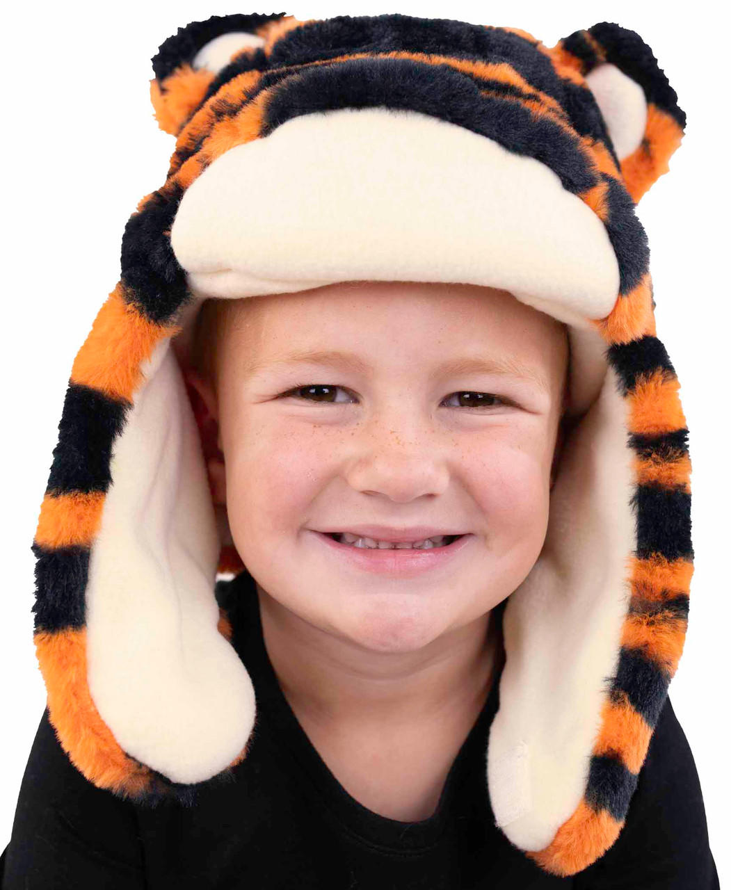 Tiger Kid and Adult Critter Cap