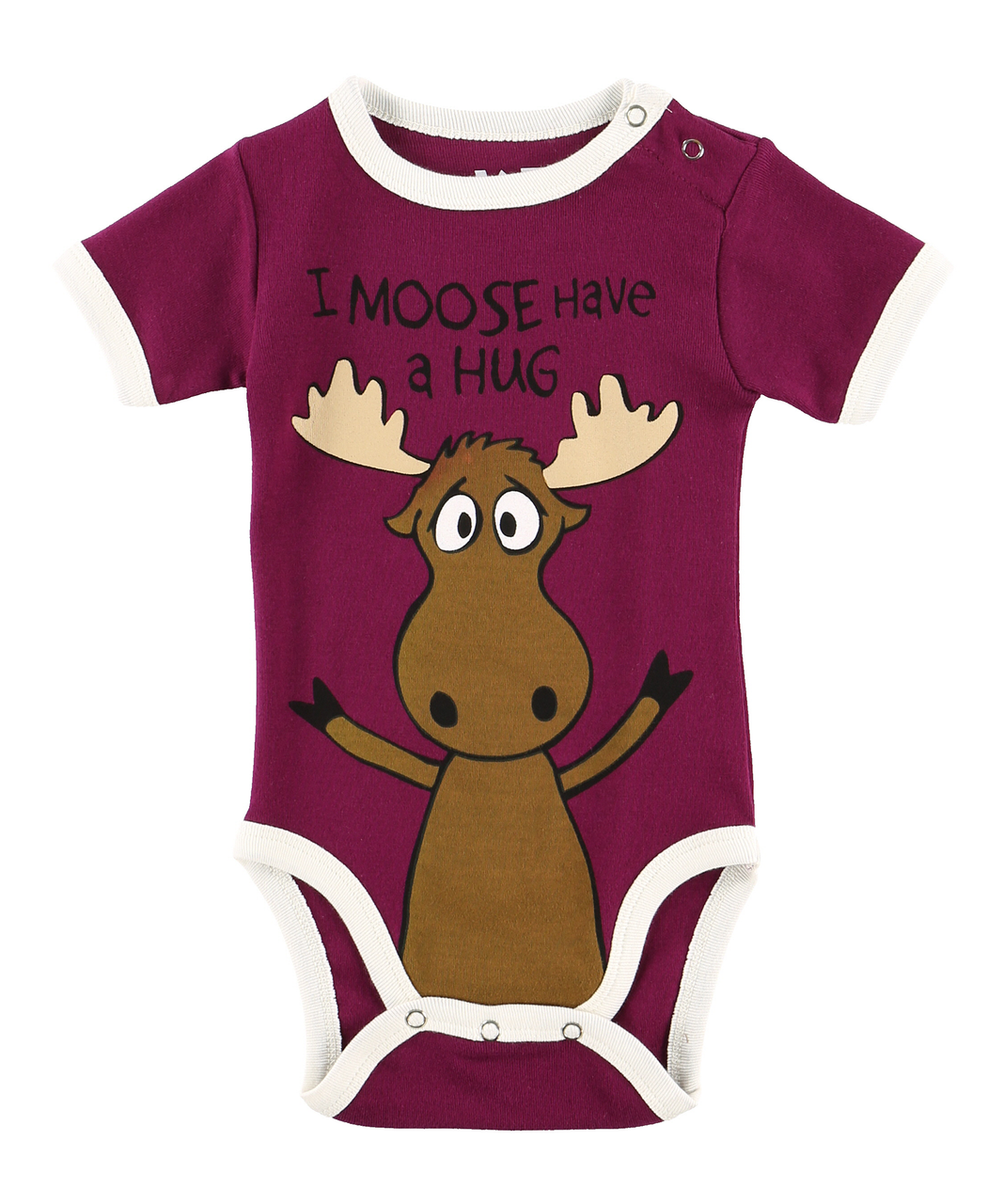 Moose Have Hug Purple Creeper | LazyOne