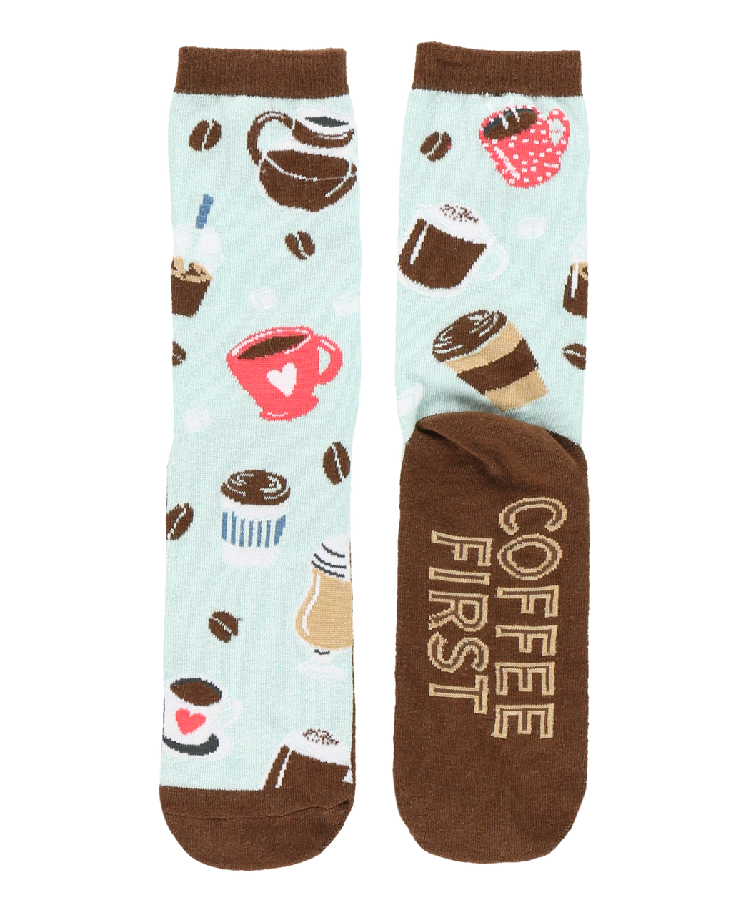Coffee First Crew Sock