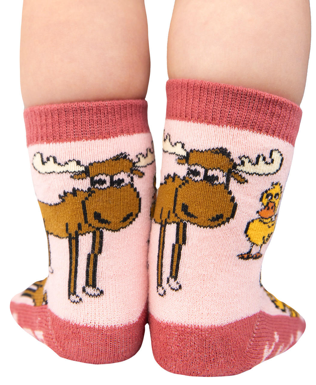 Duck Duck Moose Infant Sock Pink