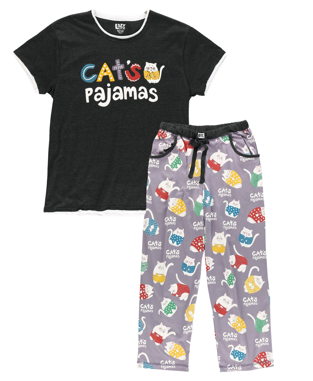 Cat's Pajamas Women's Regular Fit PJ Set