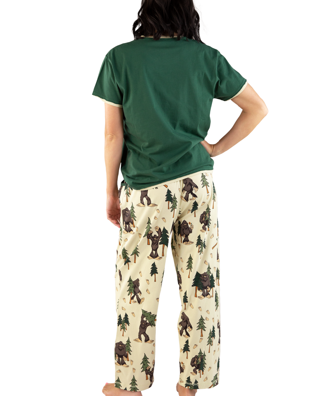 I Believe Squatch Women's Regular Fit PJ Set