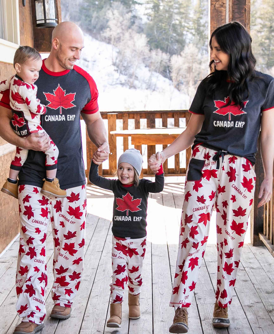 Canada Eh Family Pajamas | LazyOne