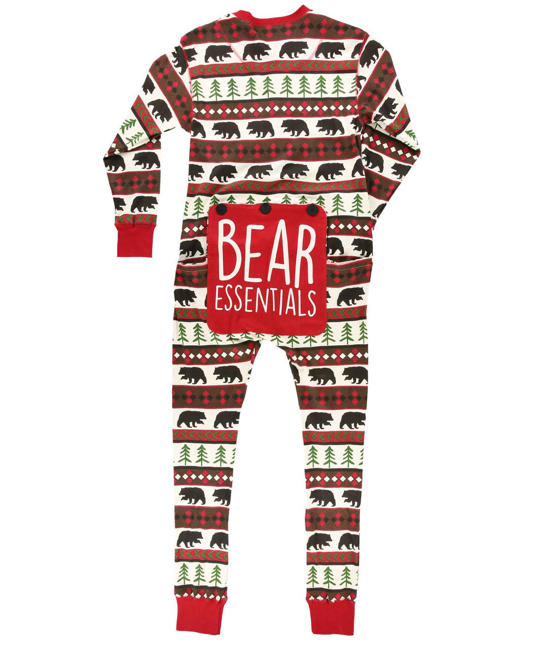 Adult Onesie Bear Essentials by LazyOne
