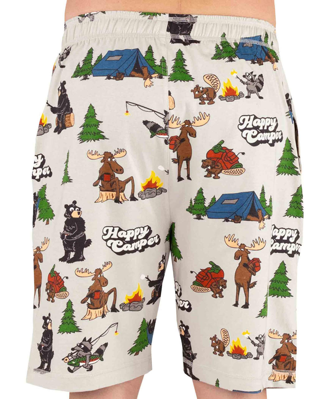 Happy Camper Men's PJ Shorts | LazyOne