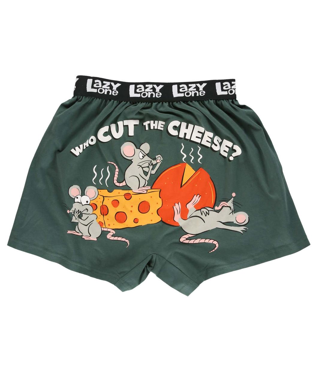 Cut The Cheese Men's Funny Boxer | LazyOne