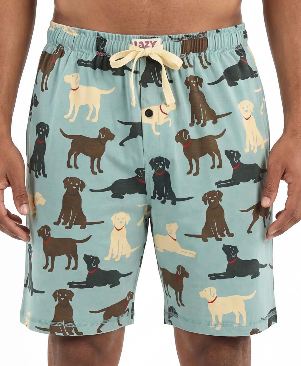 Labs Men's Dog Pajama Shorts | LazyOne
