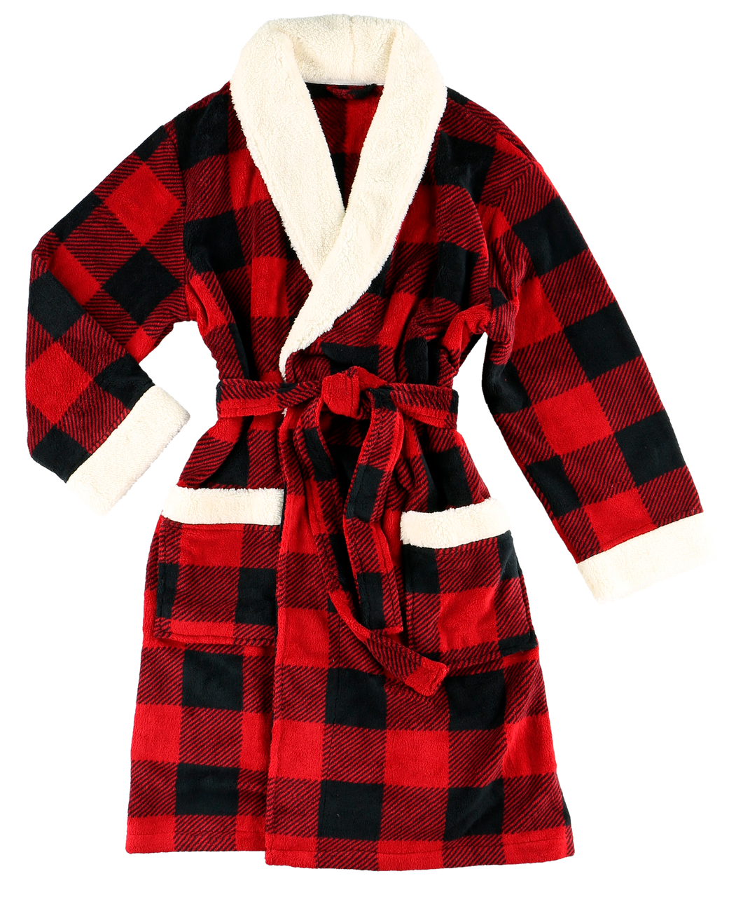 Moose Plaid Bathrobe by LazyOne