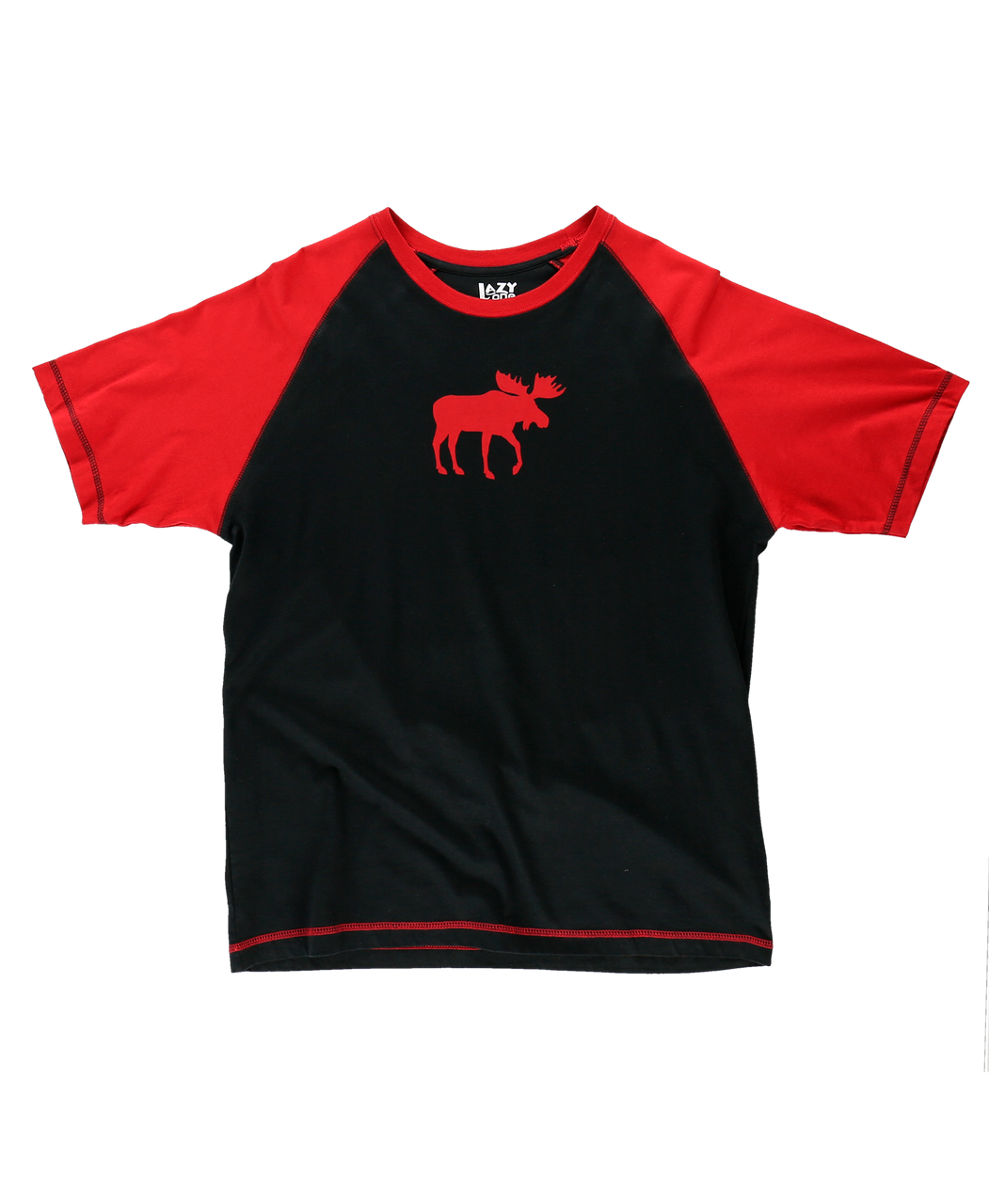 Red Classic Moose Tee | LazyOne