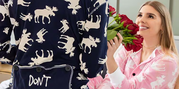 Best Matching Couples PJs for Valentine's Day - Lazy One