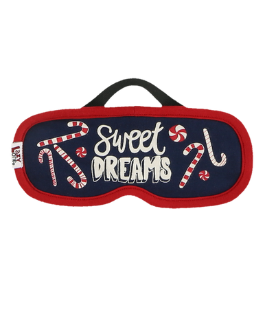 Sweet Dreams Candy Cane Sleep Mask