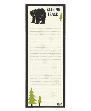 Keeping Track (Lined) Notepad