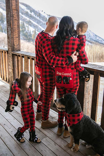 Matching Buffalo Plaid Pajamas