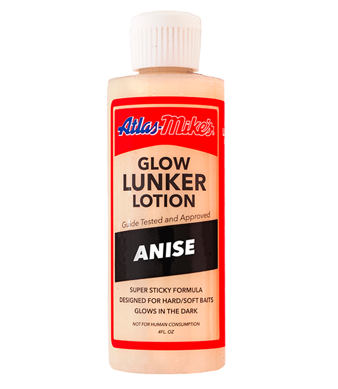 Atlas Mikes Glow Lunker Lotion Atlas Mikes Glow Lunker Lotion