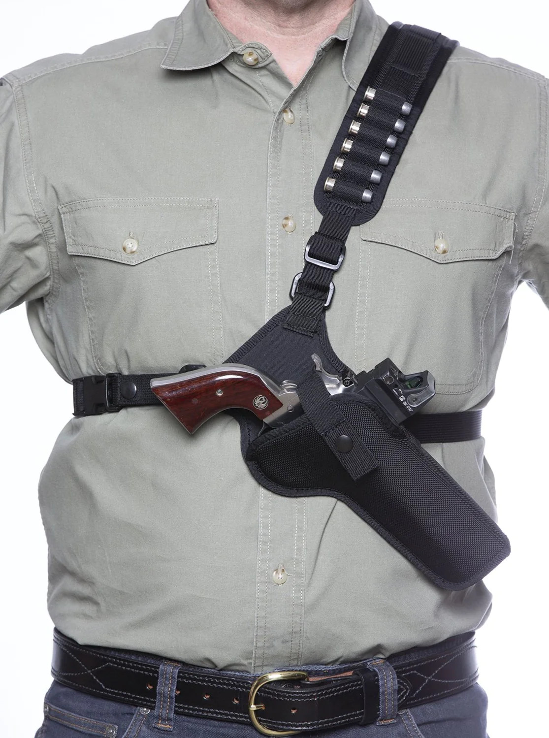 Denali Chest Holster Revolver 5 1/2"
