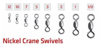 Pucci Nickel Crane Swivel