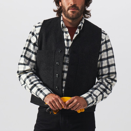 Filson Mens Mackinaw Wool Vest