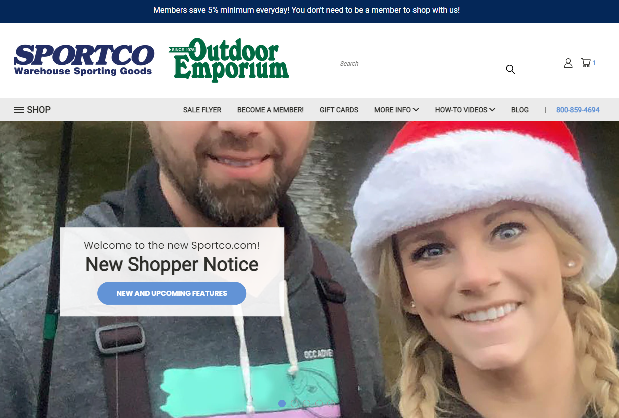 New & Upcoming Online Features! - Sportco.com