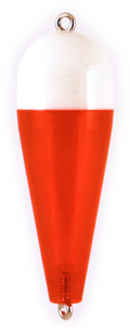 A-Just-A-Bubble Red & White Torpedo Floats (3 Pack)