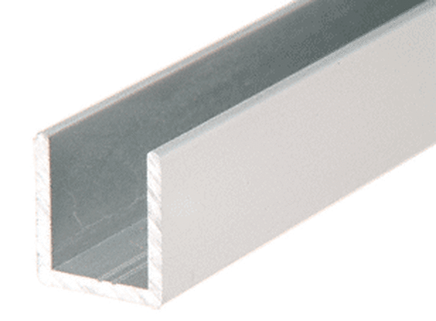 Swivelling Square U Bracket for 10 to 12 mm Glass, SQ42.