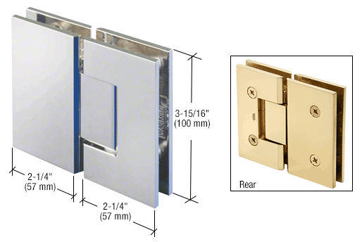 Shower Door Hinges for Glass Doors and Enclosures