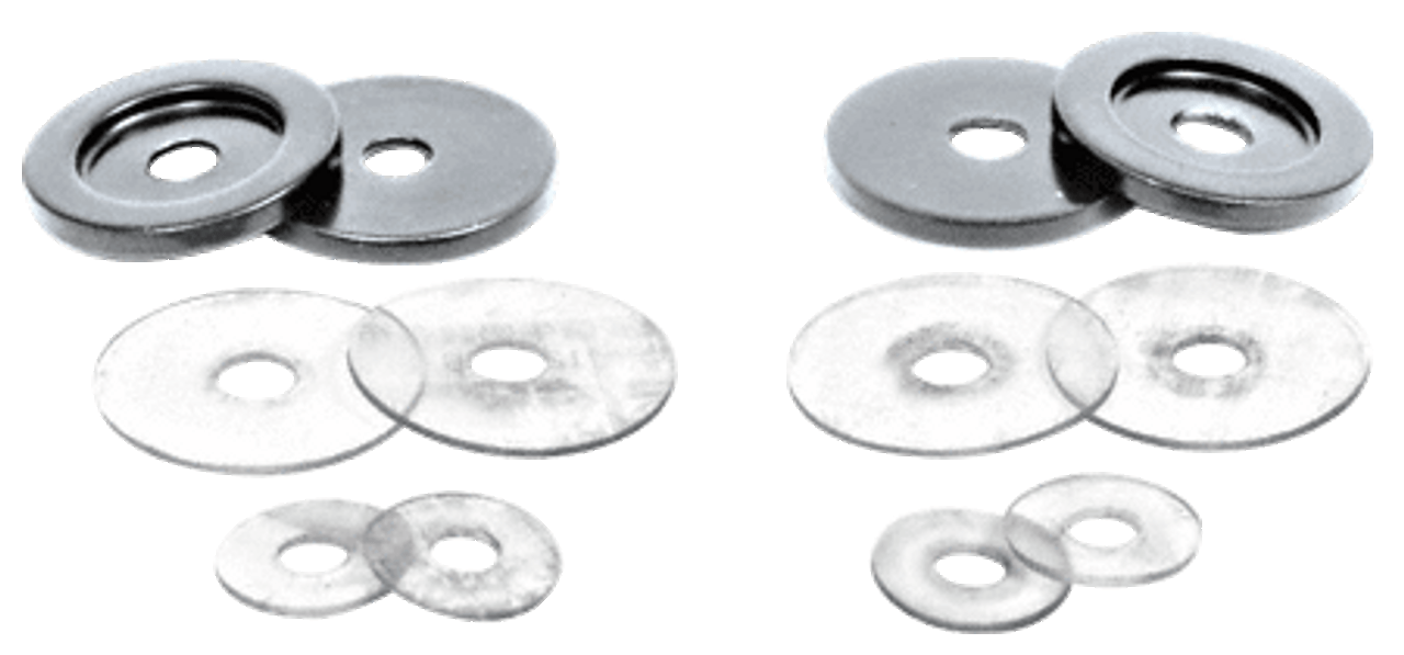 Replacement Washers for Back to Back Pulls Shower glass