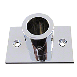 Chrome Wall to Glass Support Bar - 1 Metre - 10mm & 12mm Glass - SUP10CH