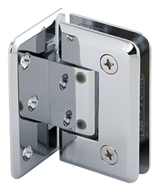 Shower Door Hinges for Glass Doors and Enclosures