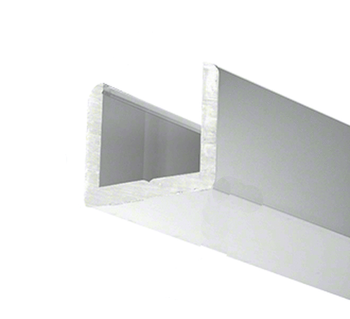 6mm U Channel for fixing Glass - 3.66 metre
